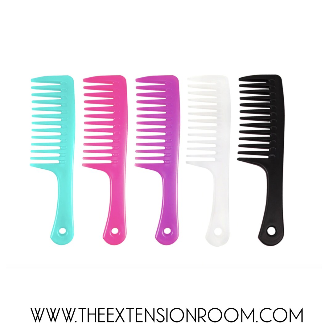 Large Anti-static Wide Tooth Hair Comb Hair Care for Hair Extensions ...