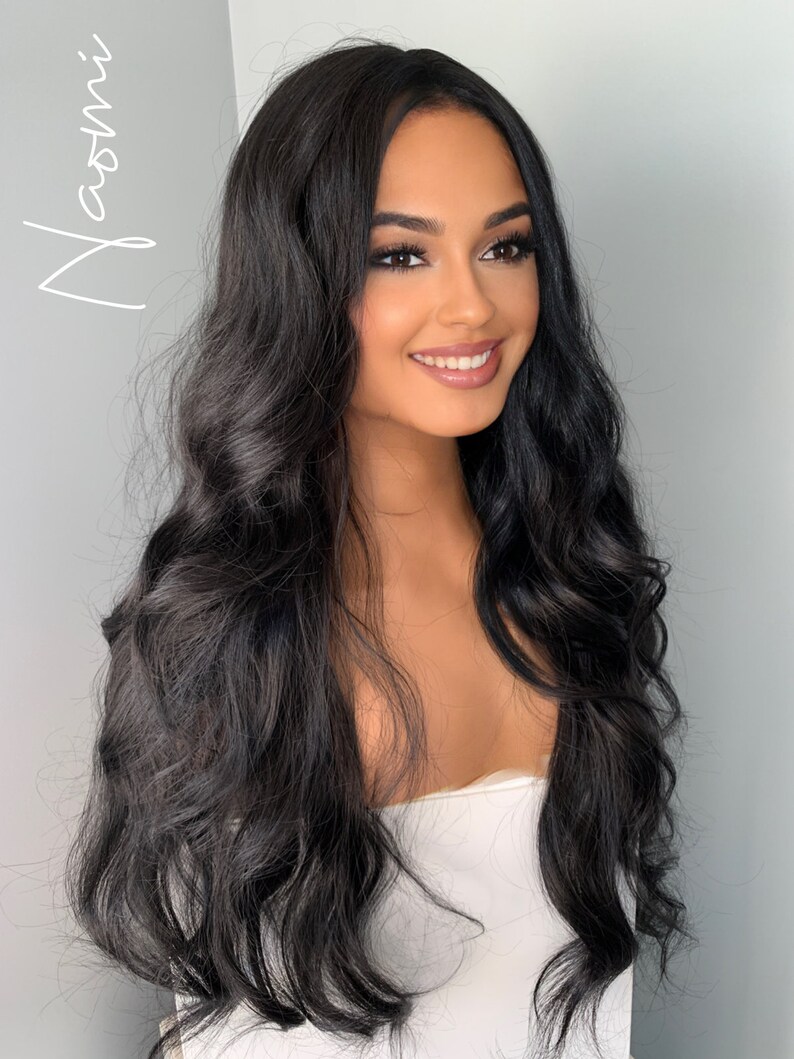 Black Body 26 Inch Wave Lace Front Wig Naomi - Etsy