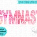 Gymnast I Am Typography SVG Gymnastics Motivational - Etsy