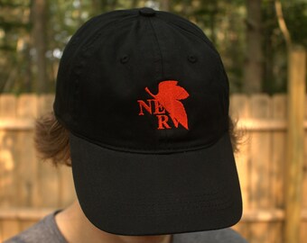 Anime and Manga Inspired Evangelion NERV Beanie Skull Cap - Etsy