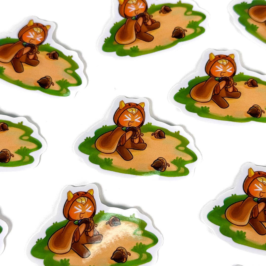 Cookie Run Kingdom 2" Vinyl Sticker Pancake Cookie - Etsy