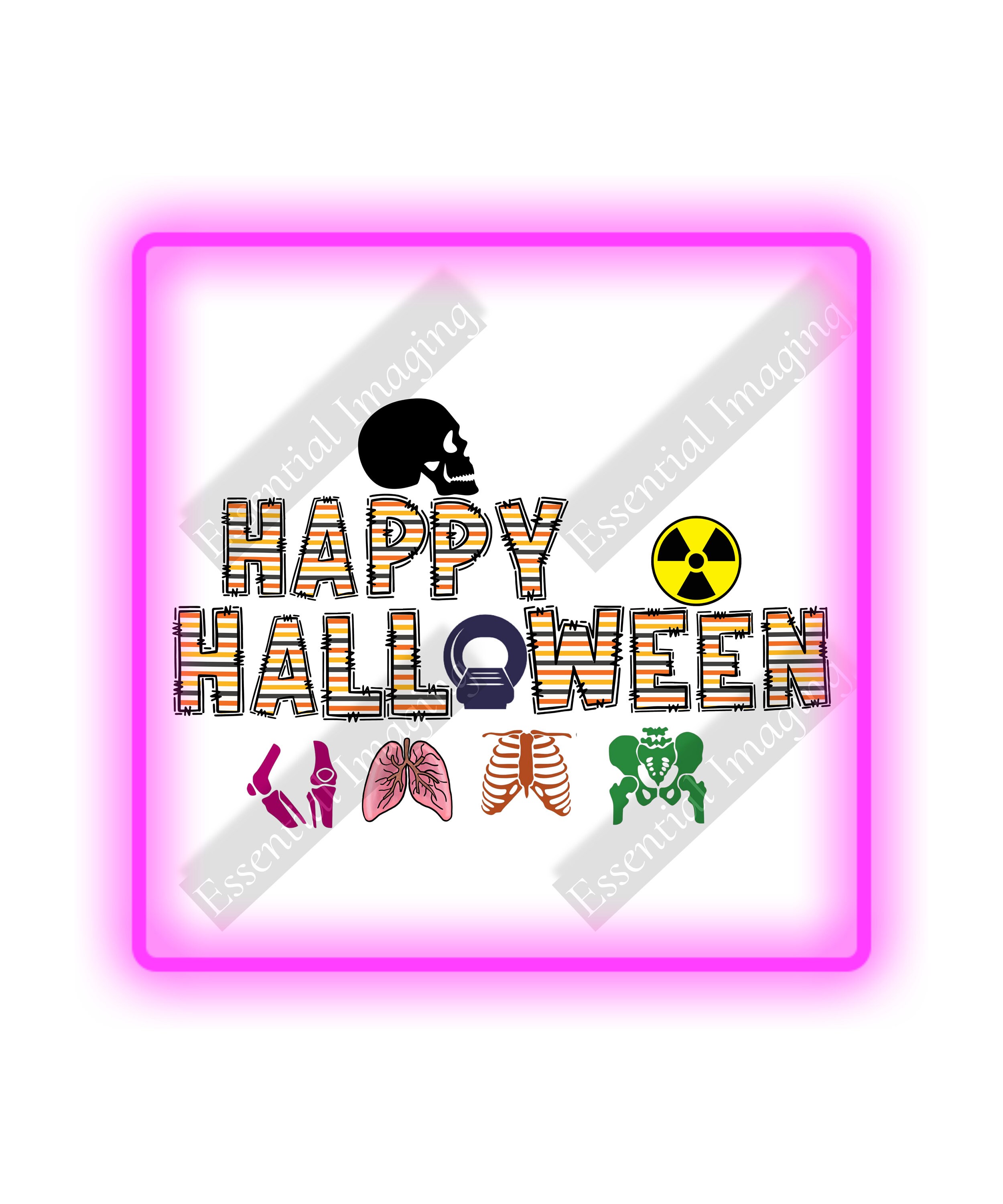 Halloween Imaging SVG, Medical Imaging Tech Halloween T-shirt, Xray ...
