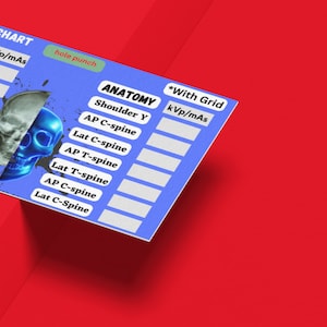Editable Technique Chart, Med Rad Downloadable Badge Buddy Chart, Mas ...