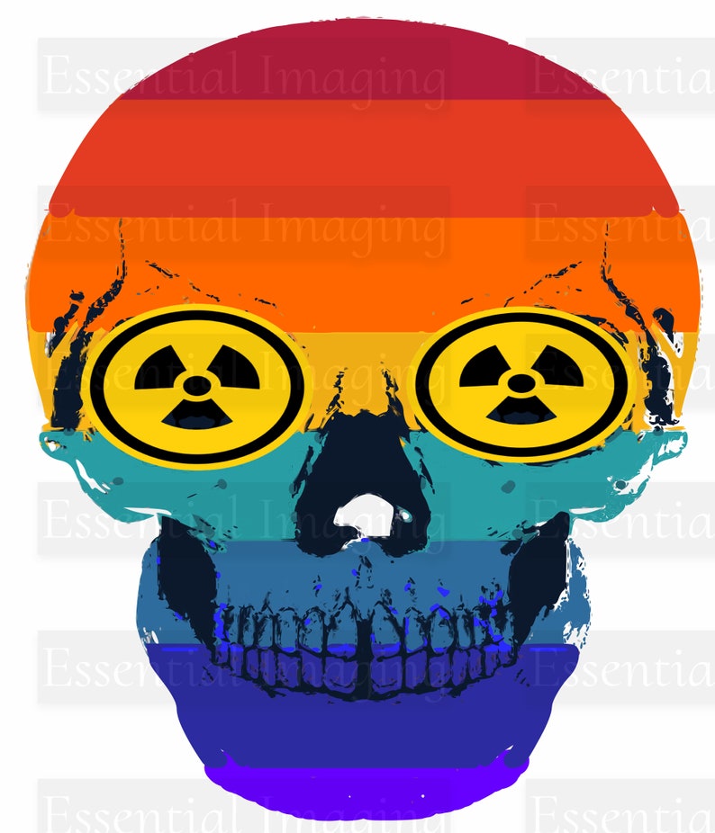 Skull Graphic, Rainbow Skull,xray Technologist,xray T ...