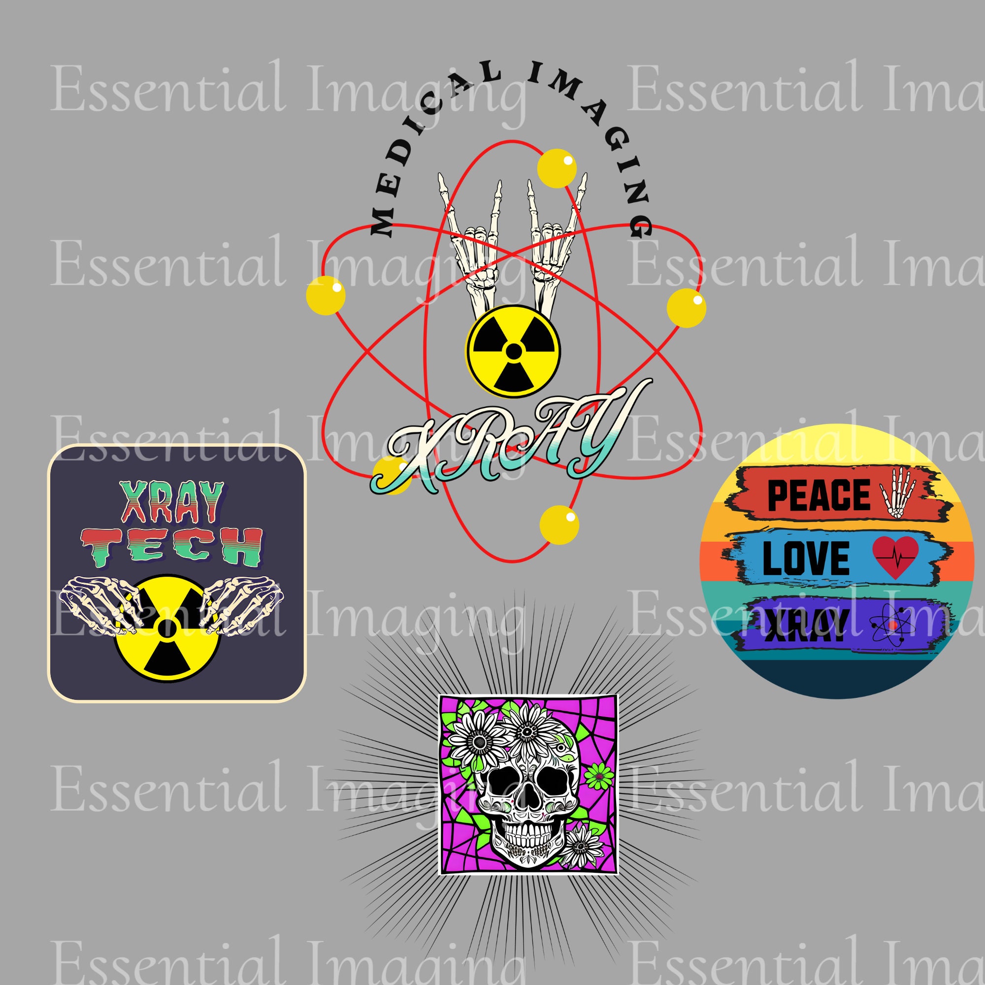 Xray Tech SVG Bundle, Medical Imaging SVG, Xray Tech PNG, - Etsy