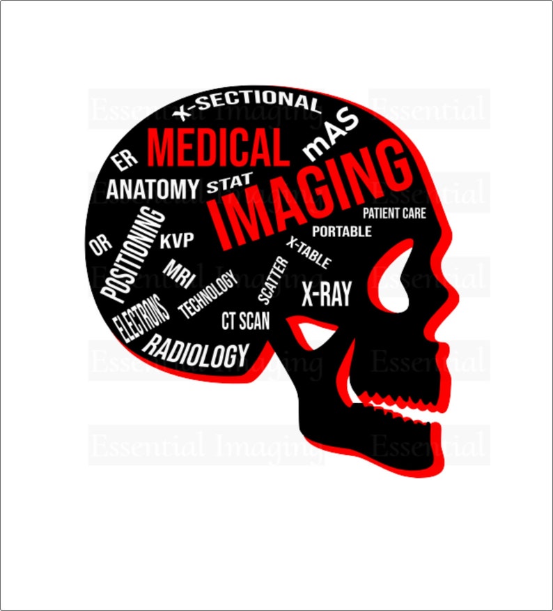 X Ray Tech Svg, Instant Download, Sublimation, MRT Svg,skull SVG ...