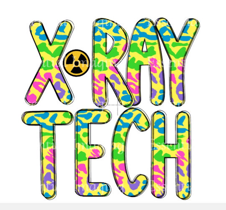 X Ray Tech Svg, Xray Technologist, Instant Download, Sublimation,letter ...
