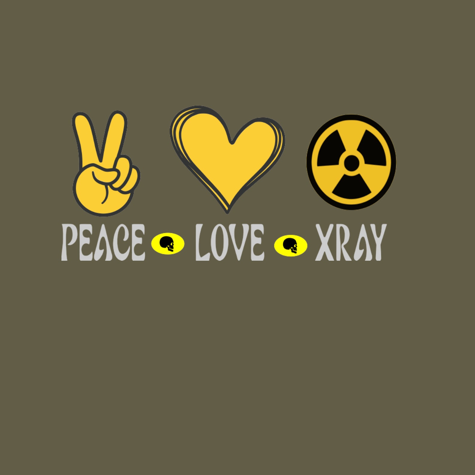 Peace Love & Xray , Xray Tech Svg, Instant Download, Sublimation, SVG ...