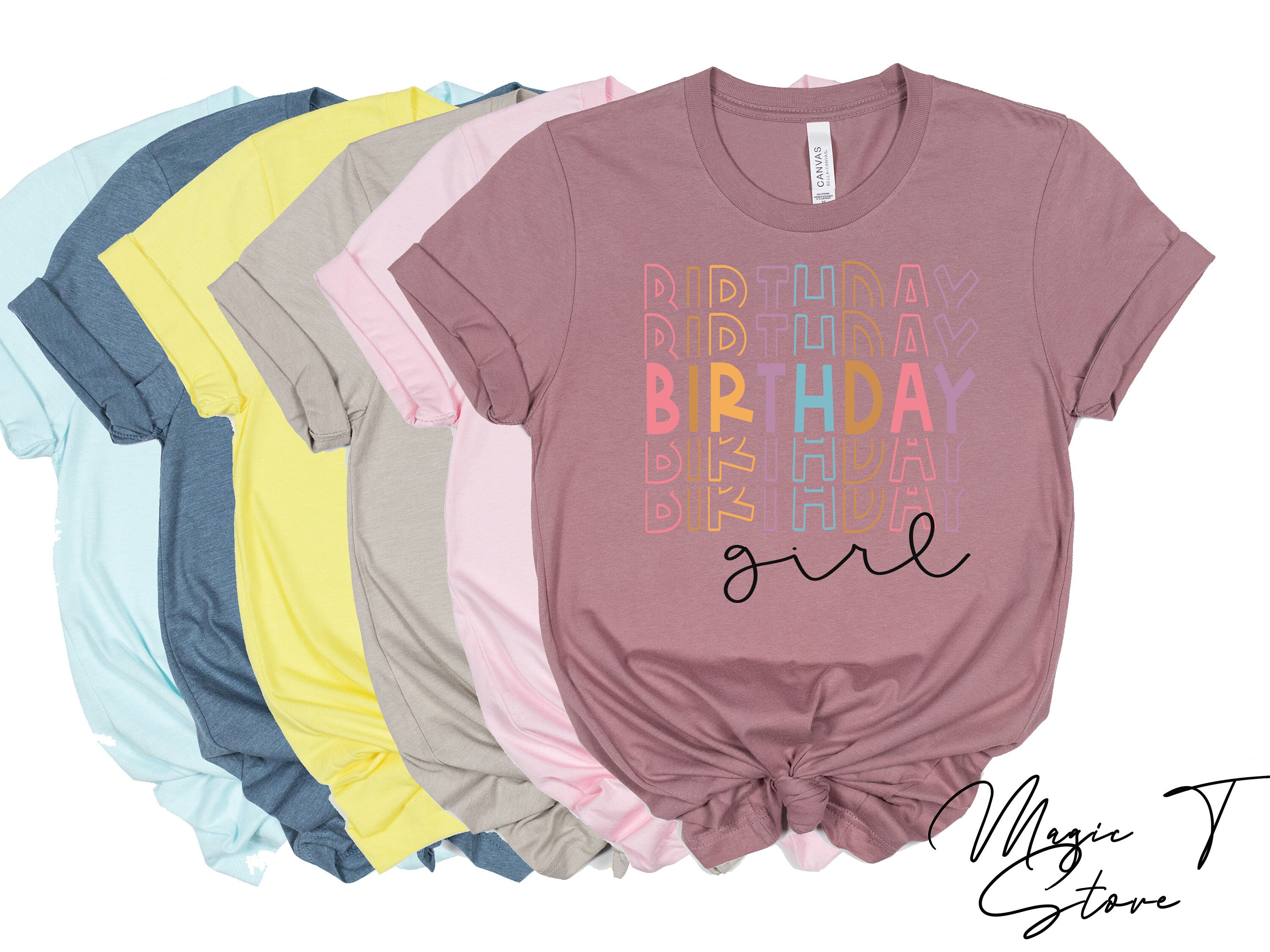 Birthday Girl Shirt Girls Birthday Party Shirt Birthday Girl - Etsy