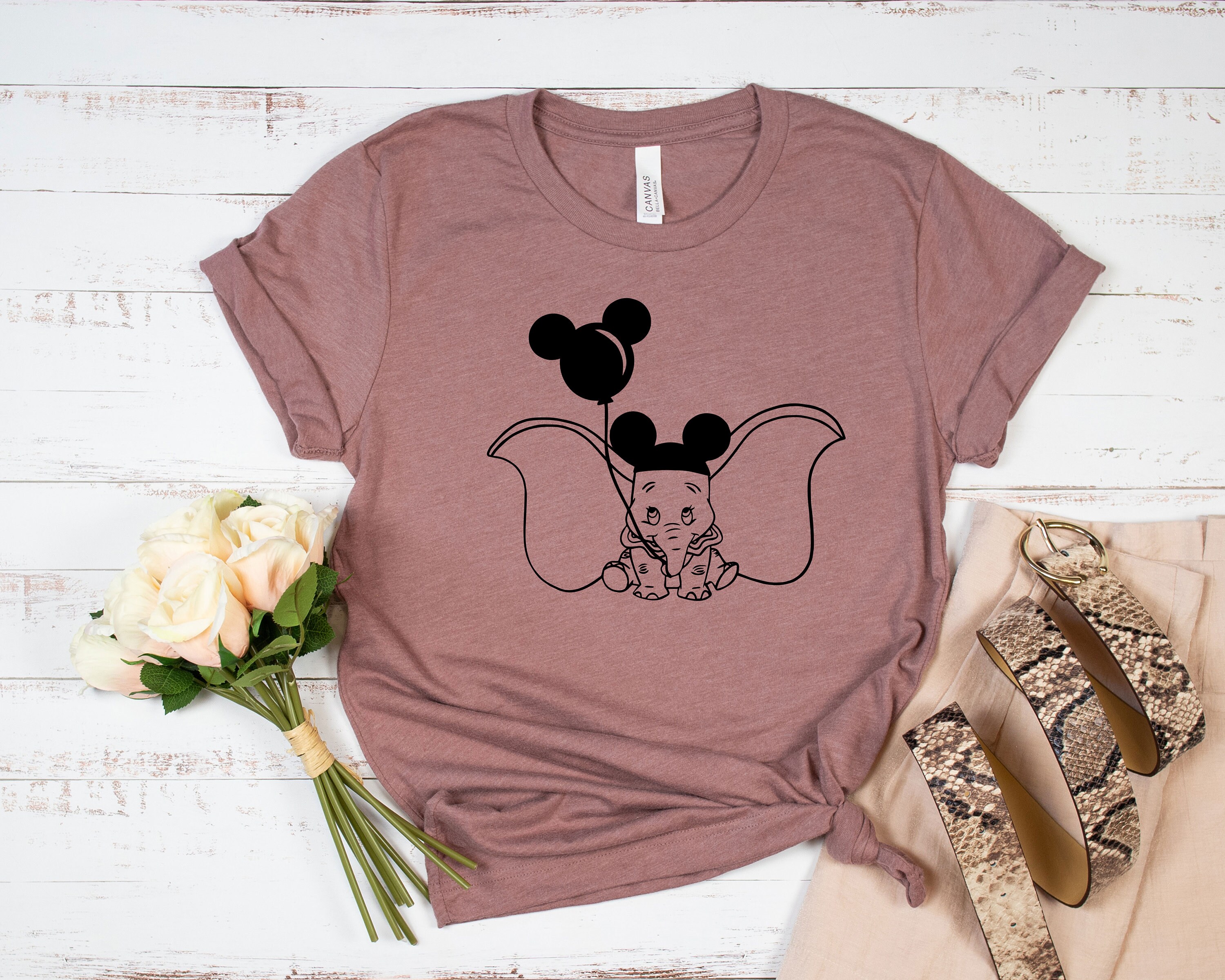 Funny Disney Vacation Shirt Disney Mode T-shirt With Elephant - Etsy