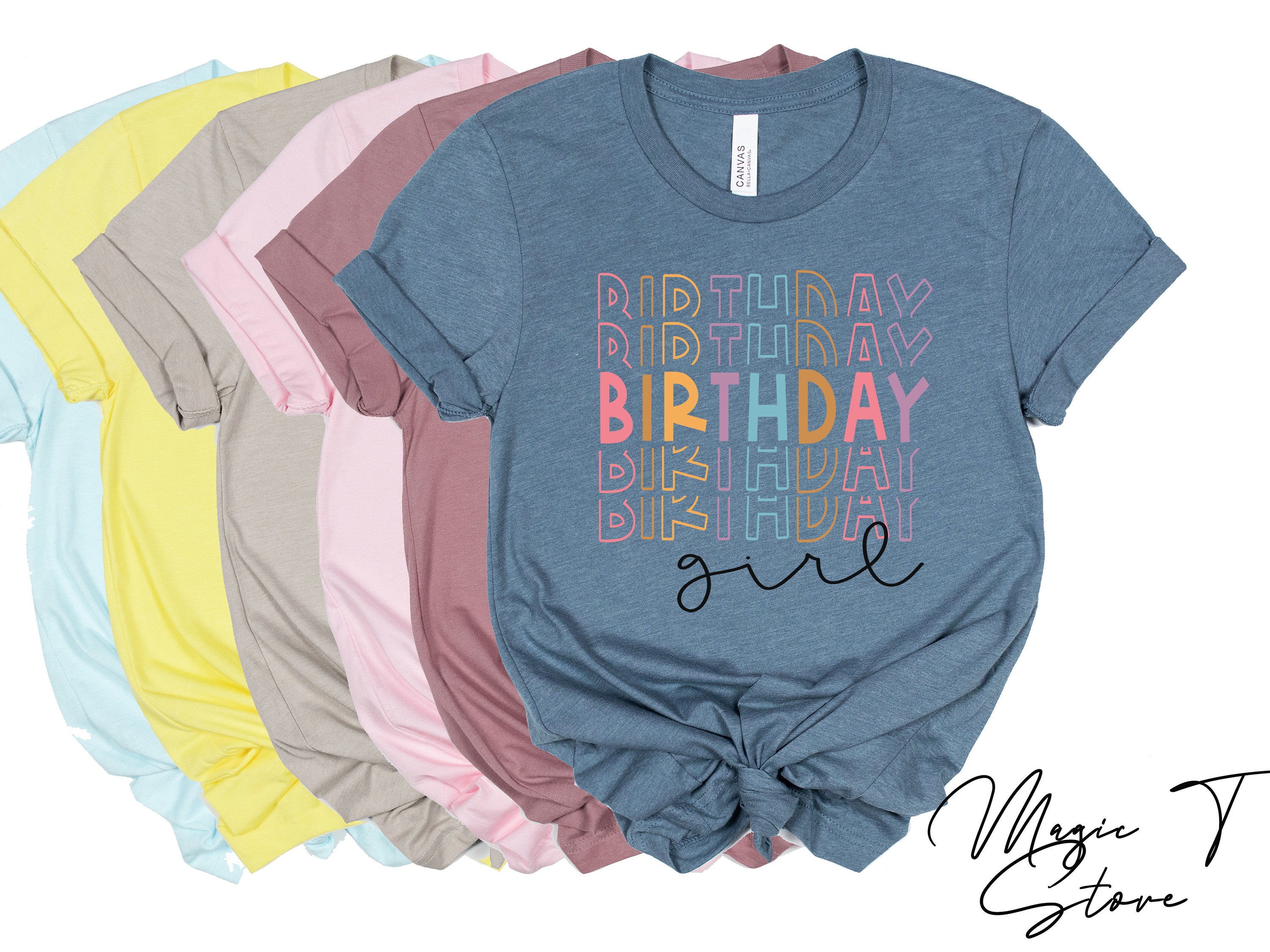 Birthday Girl Shirt Girls Birthday Party Shirt Birthday Girl - Etsy