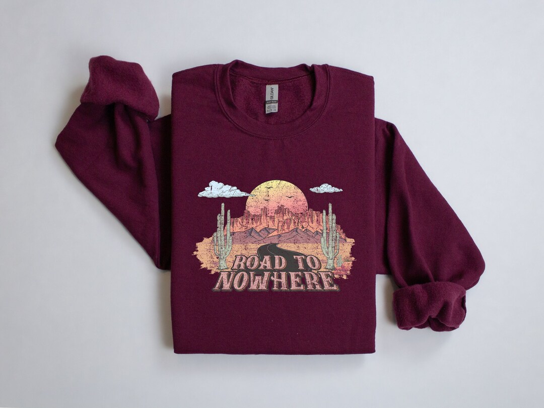 Road to Nowhere | Boho Tee | Graphic Tees | Retro Shirt | Road Trip T ...