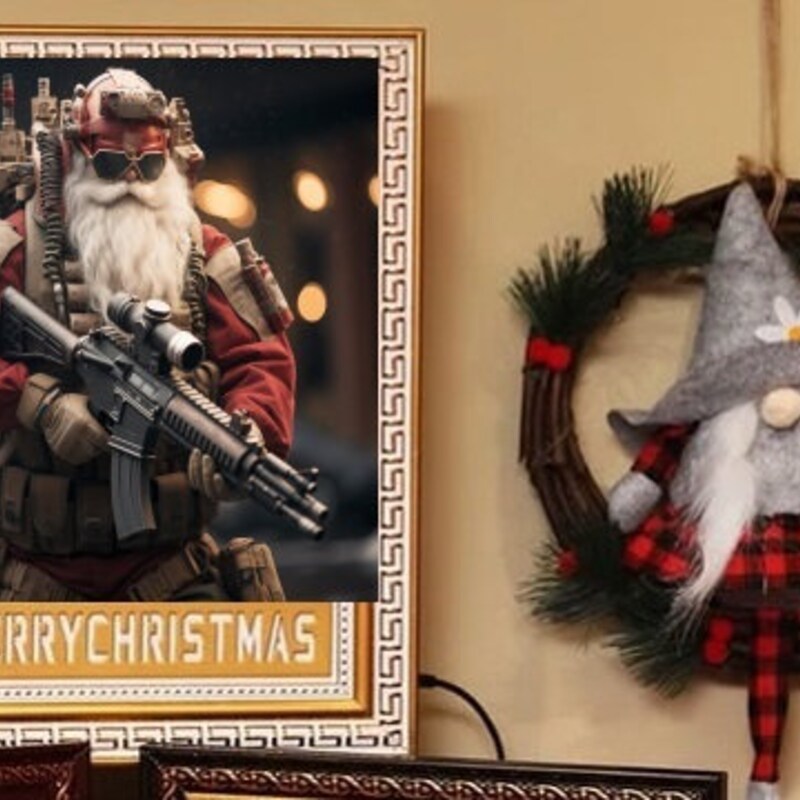 Tactical Santa - Etsy
