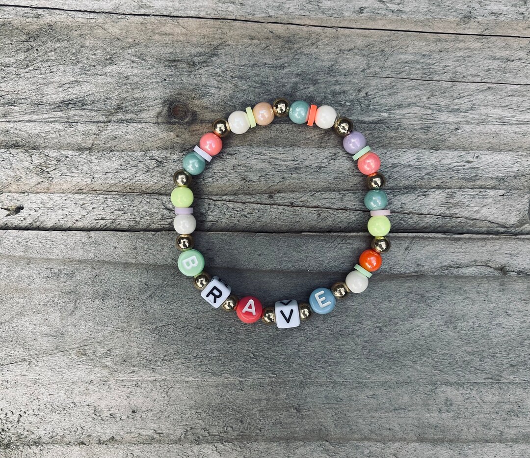 Brave Beaded Bracelet - Etsy