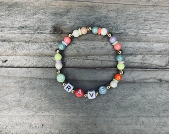 Be Brave Bracelet | Etsy