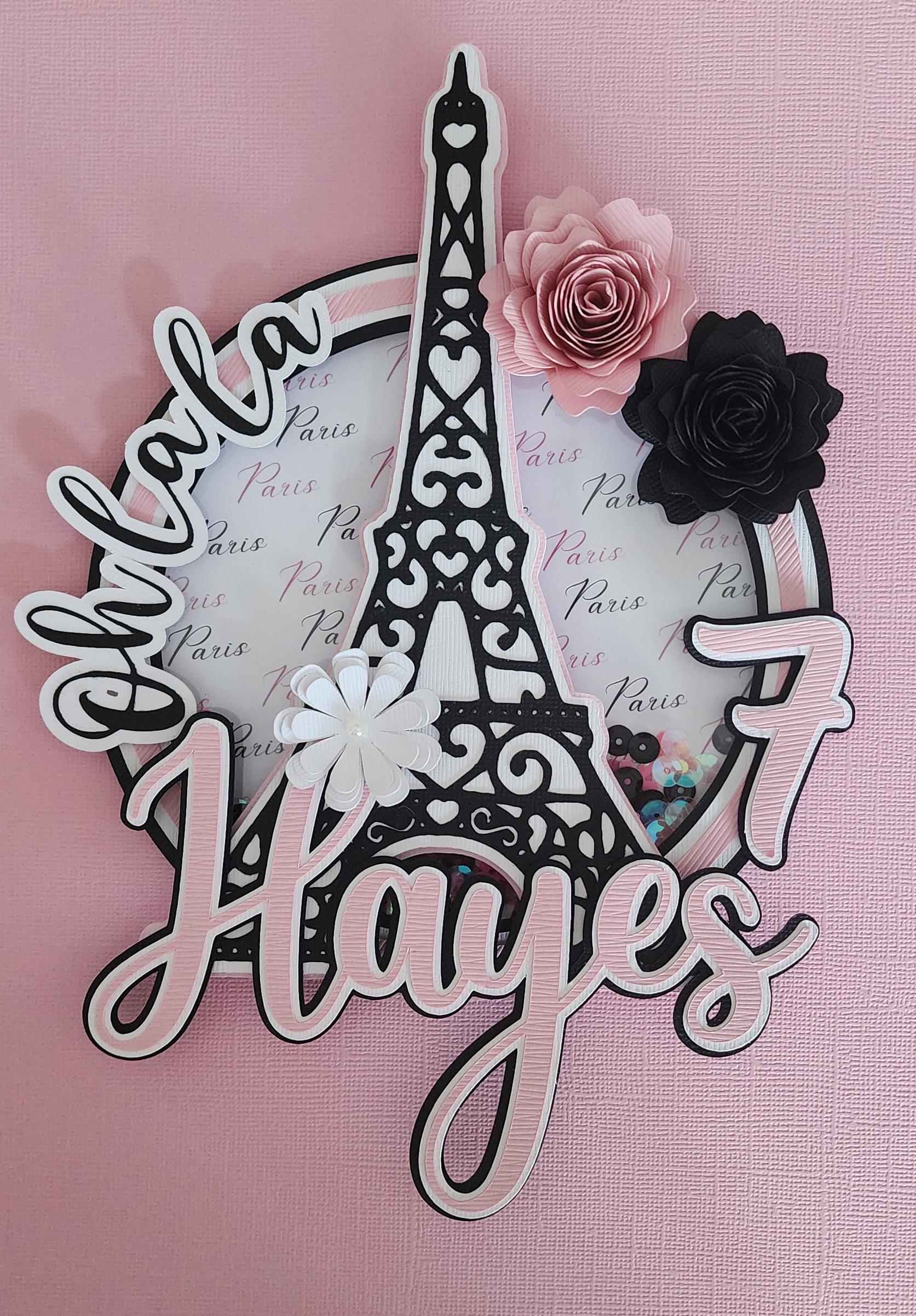 Paris Theme Cake Topper - Etsy