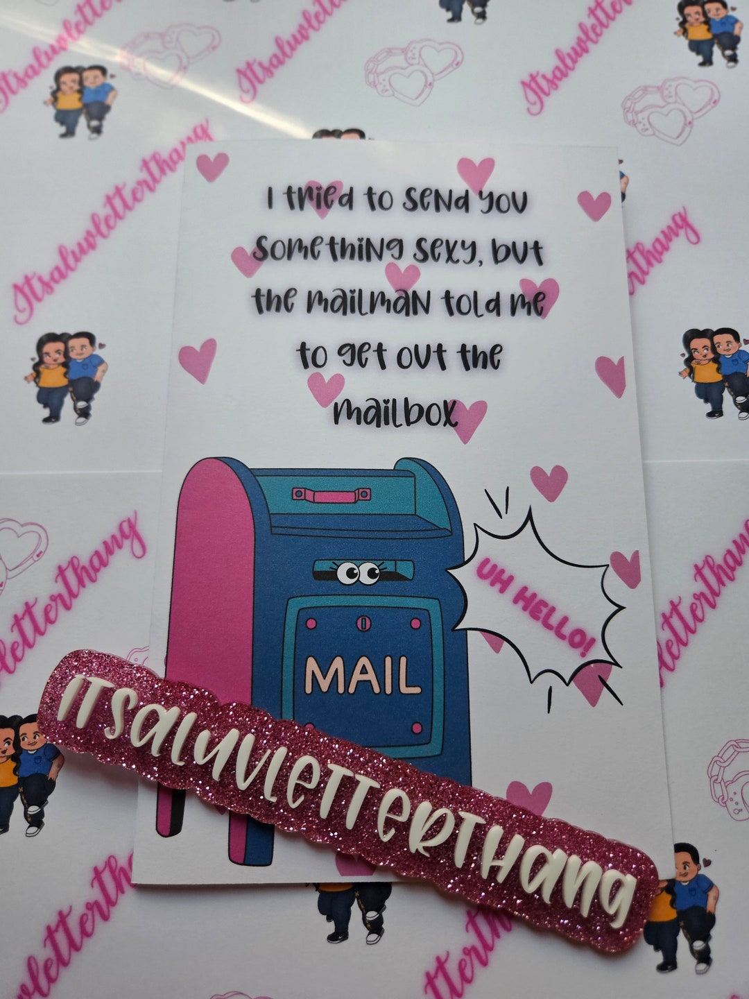 Mail Box Prison Wife Card - Etsy