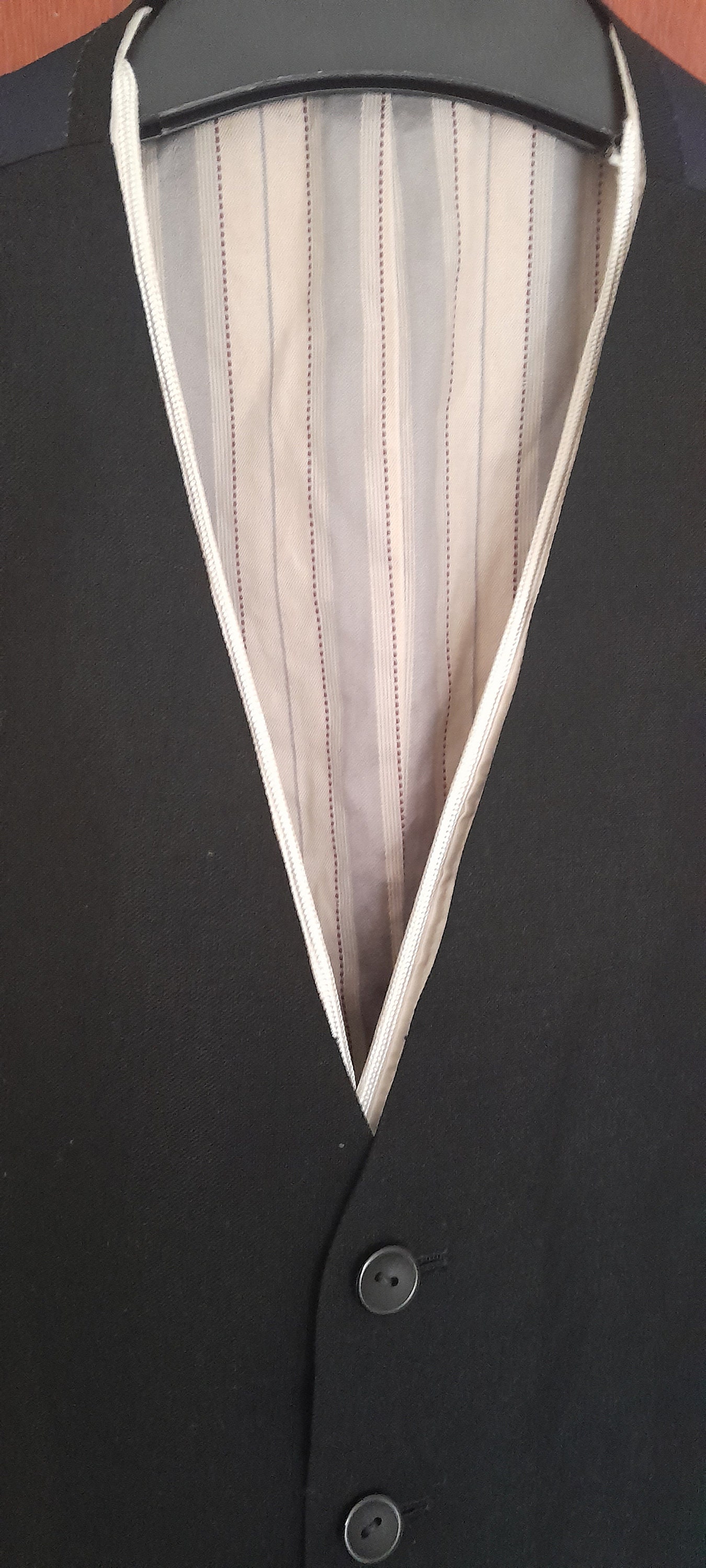 1950s Morning Waistcoat With Slip - Etsy