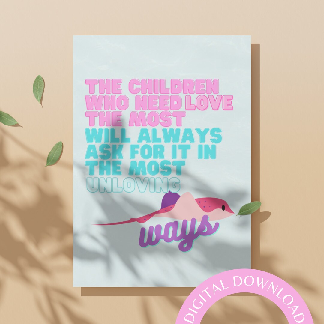 Digital Therapy Room Poster Clinic Space Décor Parents Children ...