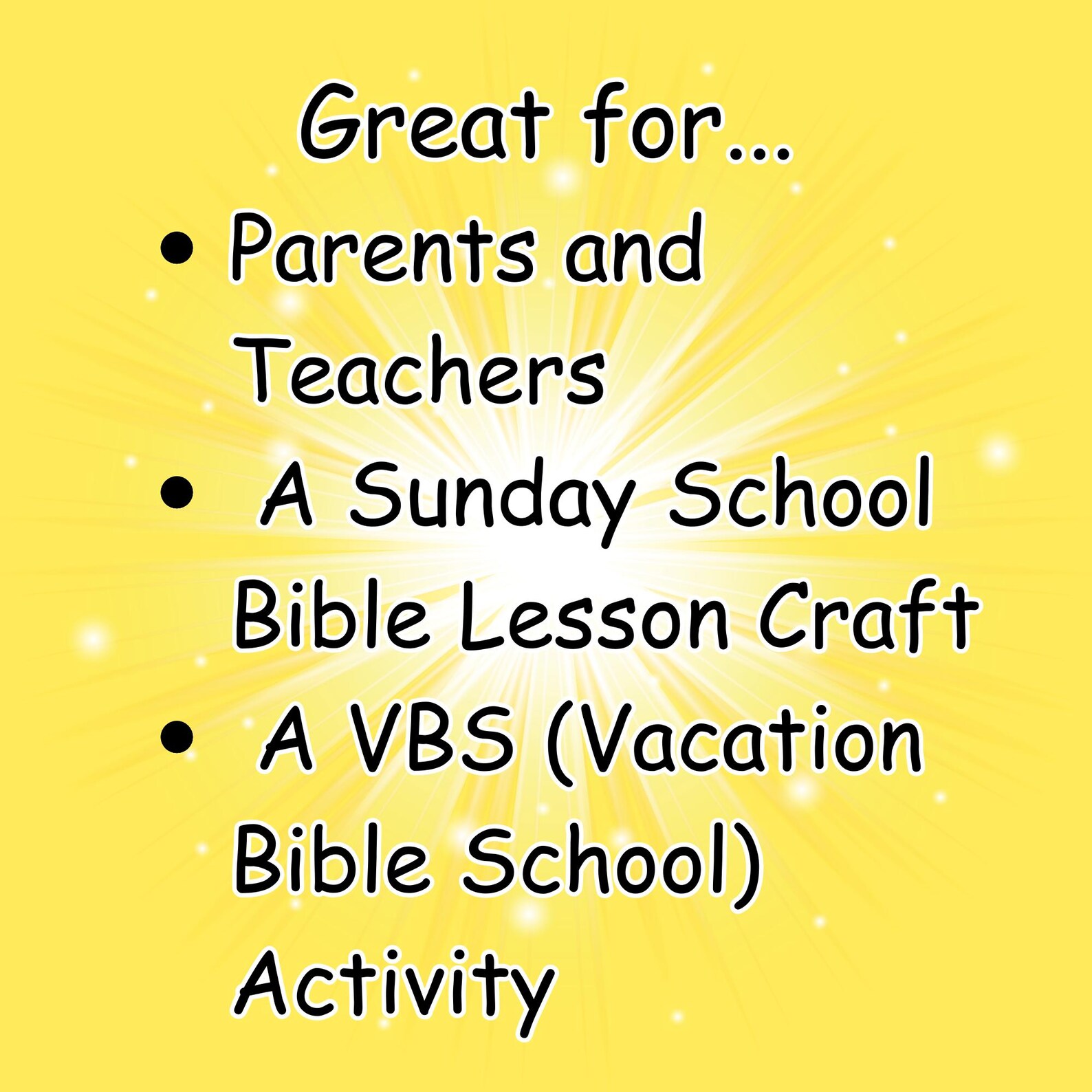 Let Your Light Shine Bible Craft Printable for Kids Bible Lesson, This ...