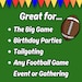Football Game Day Kids Activity Sheet, Printable Football Themed ...