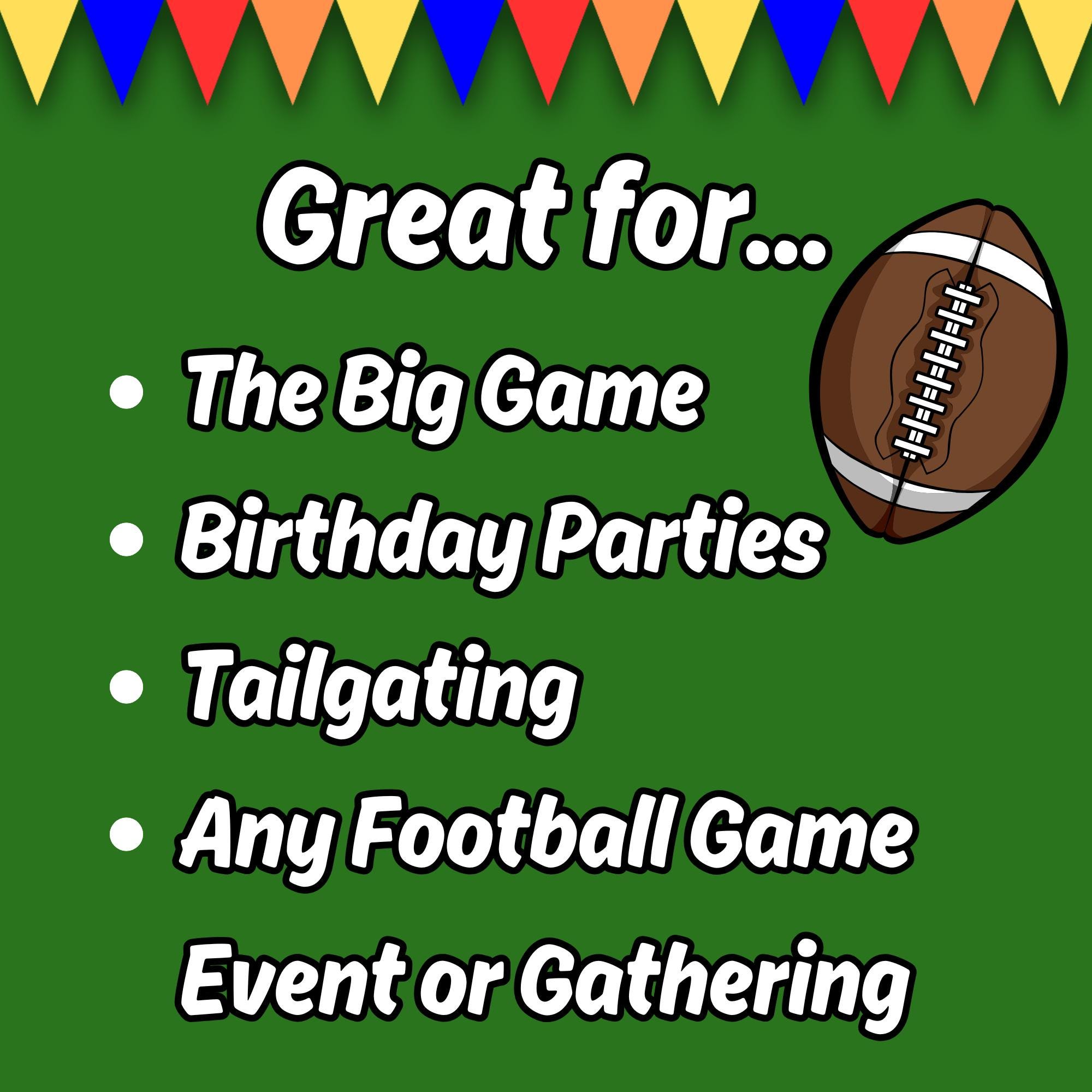 Football Game Day Kids Activity Sheet, Printable Football Themed ...