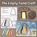 The Empty Tomb Craft for Kids Sunday School Bible Lesson, Resurrection ...