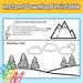 Faith Can Move A Mountain Craft Printable for Kids Sunday School Bible ...