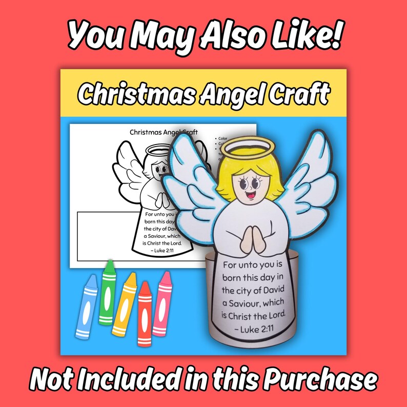 Handprint Angel Craft for Kids Sunday School Bible Lesson, Luke 2:14 ...