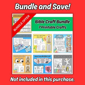 Jesus Loves Me Bible Craft Printable for Kids Bible Lesson, Jesus Loves ...