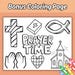 Teach Me to Pray Printable Church Activity for Kids Sunday School Bible ...