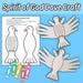 Spirit of God Dove Craft Printable for Kids Sunday School Bible Lesson ...