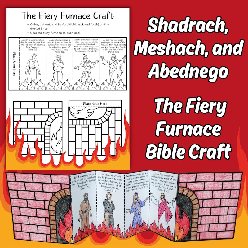 Shadrach Meshach and Abednego - Etsy