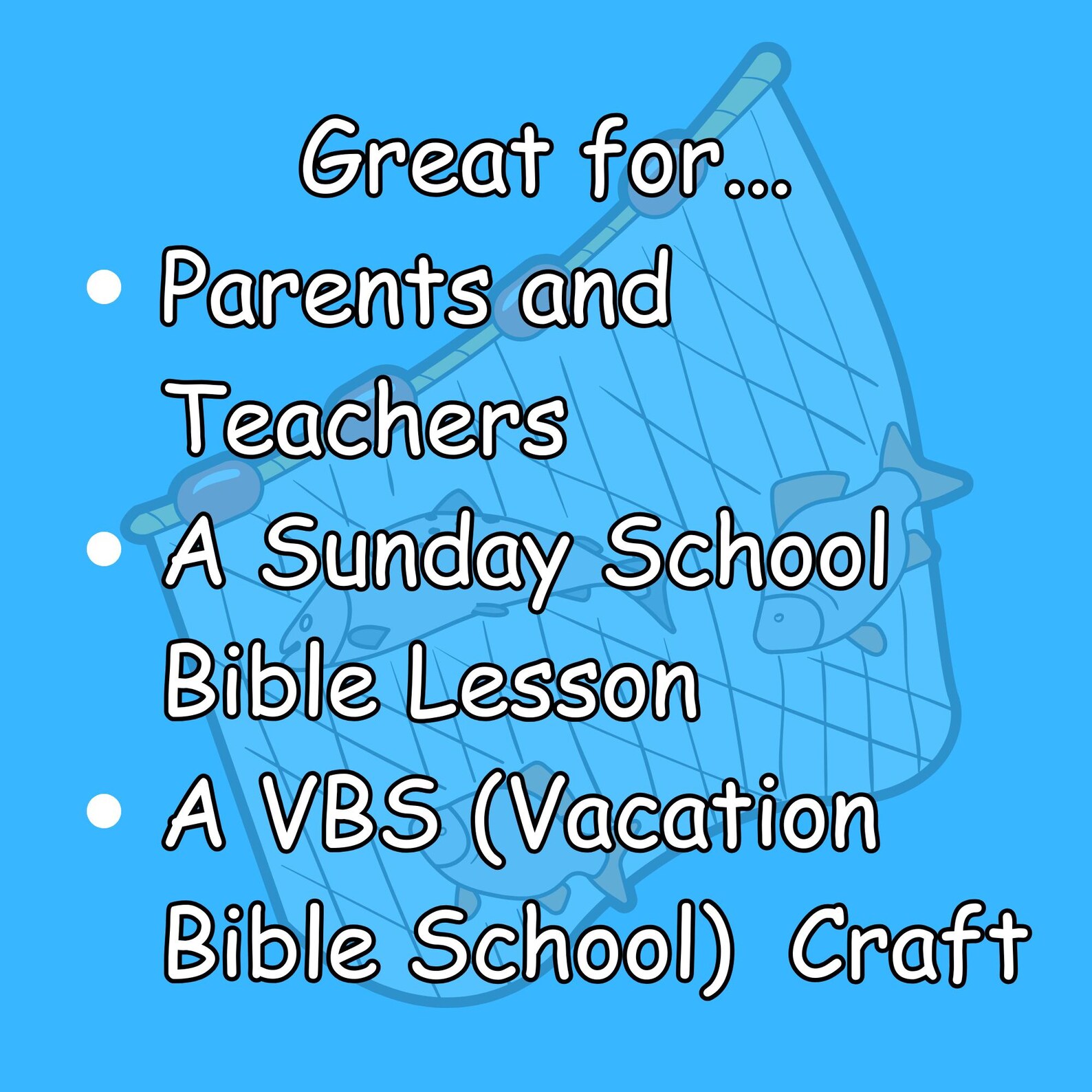 Fishers of Men Pop-up Bible Craft Printable for Kids Sunday School ...