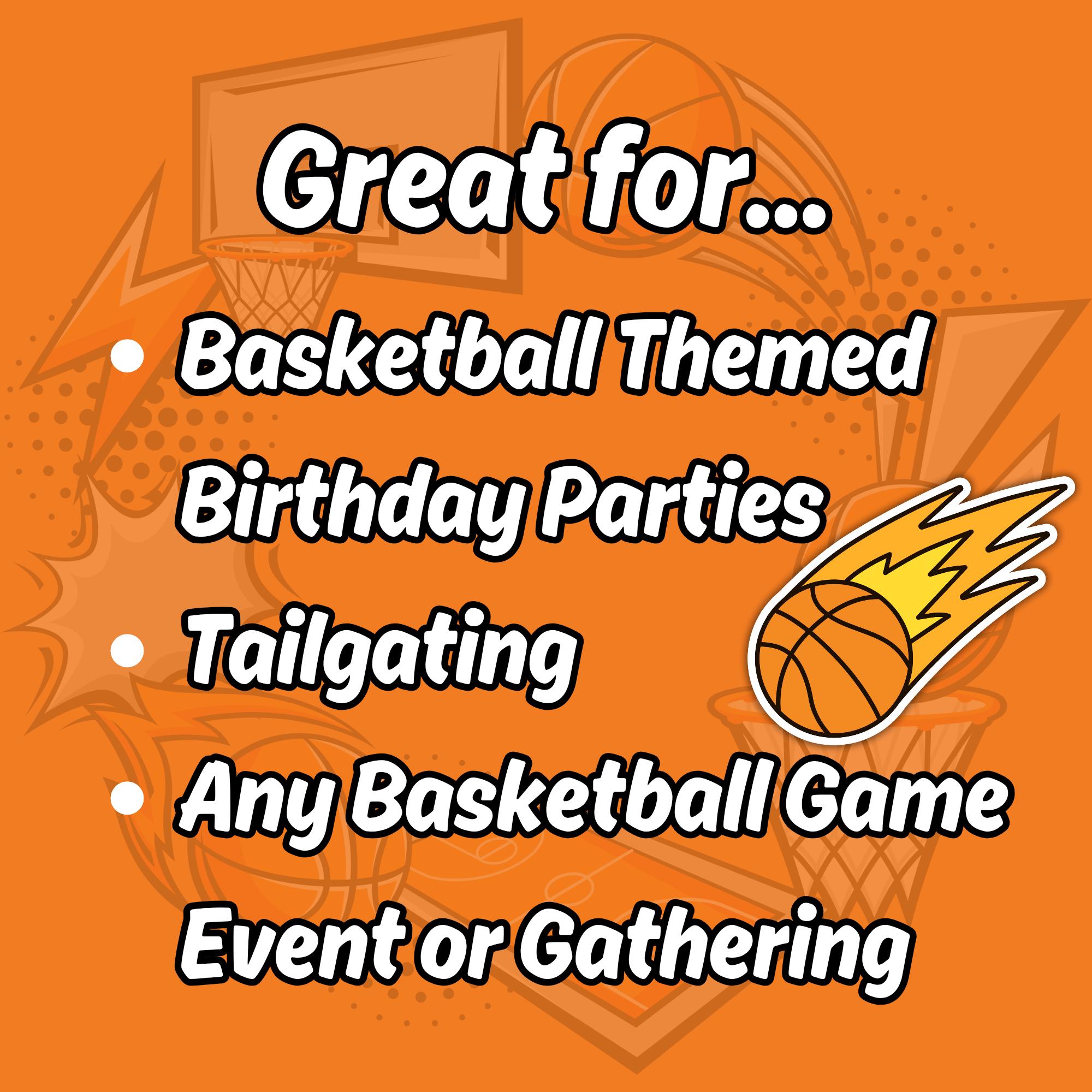 Basketball Game Day Kids Activity Sheet, Printable Basketball Themed ...