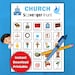 Kids Church Scavenger Hunt Activity Printable, Indoor Scavenger Hunt ...