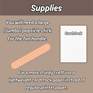 Church Fan Craft for Kids Sunday School Bible Lesson, Printable Color ...