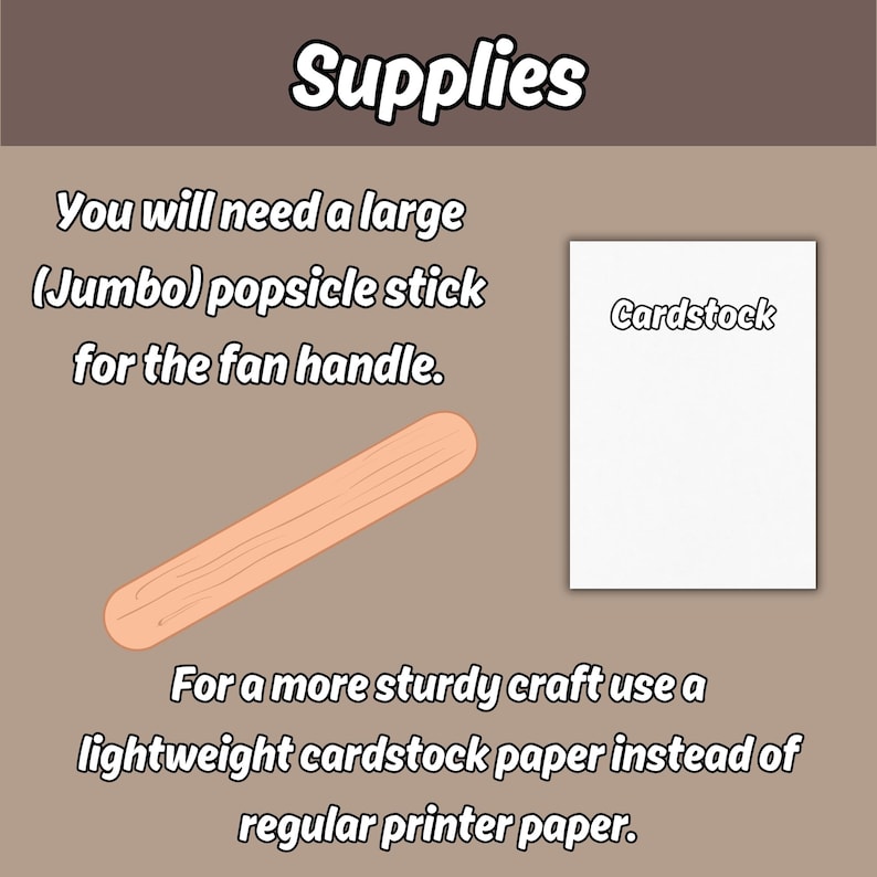 Church Fan Craft for Kids Sunday School Bible Lesson, Printable Color ...