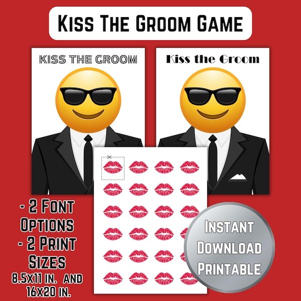 Groom Game - Etsy