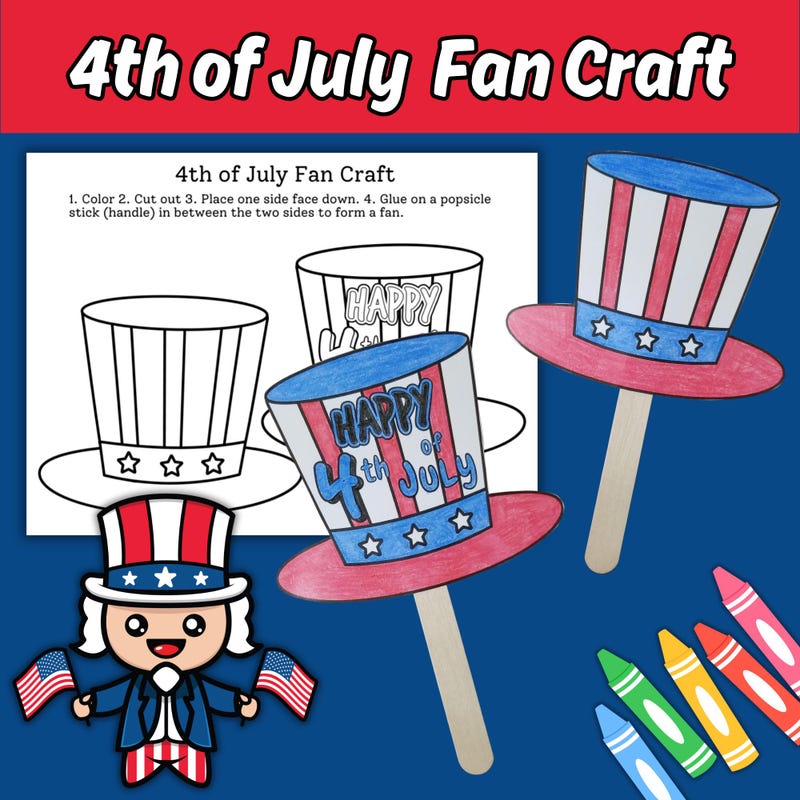 Uncle Sam Hat - Etsy