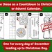25 Christ Centered Christmas Activity Pages, Christ Centered Countdown ...