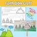 Faith Can Move A Mountain Craft Printable for Kids Sunday School Bible ...