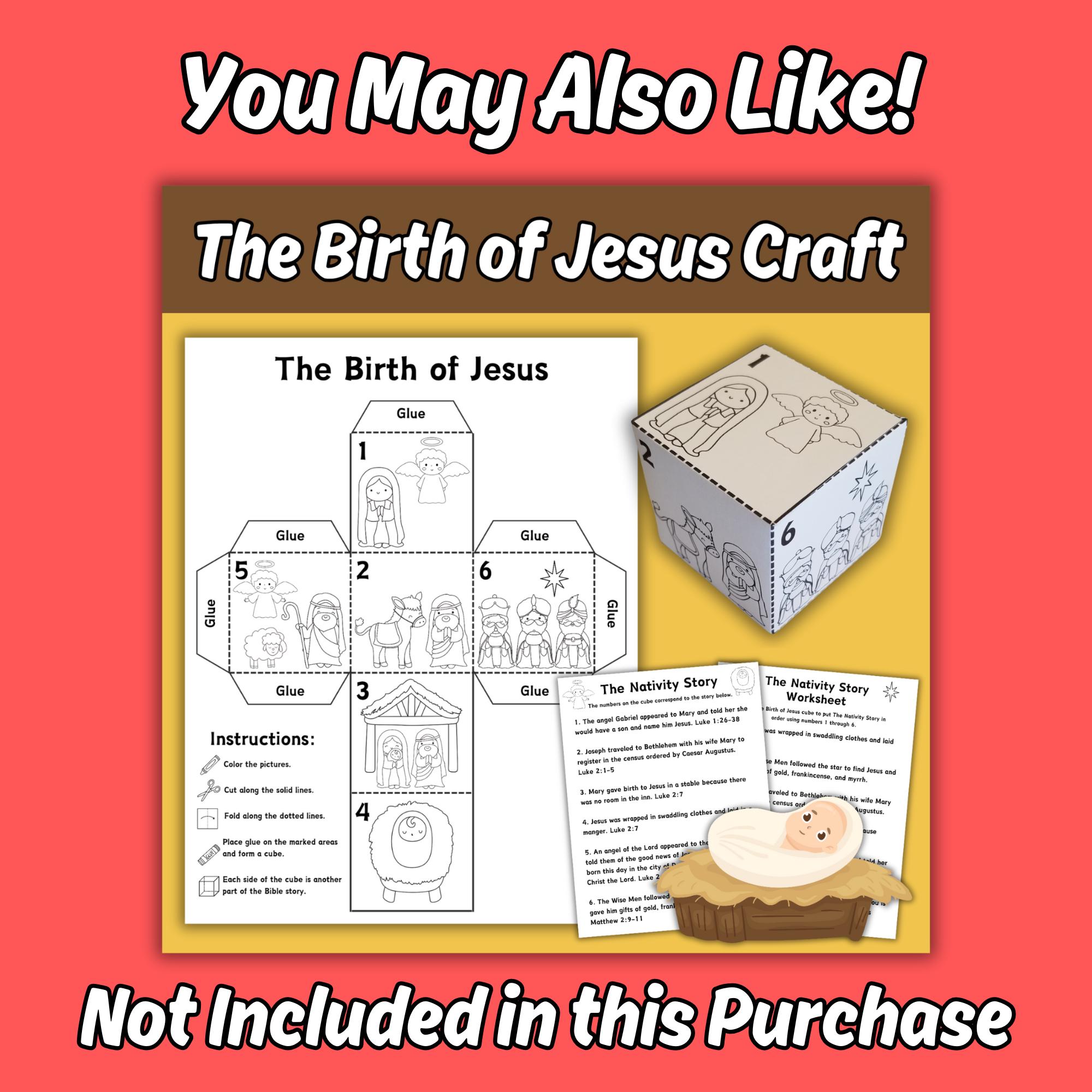Christmas Angel Craft for Kids Sunday School Bible Lesson, Luke 2:11 ...