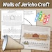 Walls of Jericho Printable Bible Story Craft for Kids Sunday School ...