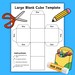 Blank Cube Templates, Printable Blank Story Cube Pattern Activity Sheet ...