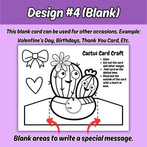 Mother's Day Folding Card Printable Coloring Activity for Kids Mother's ...