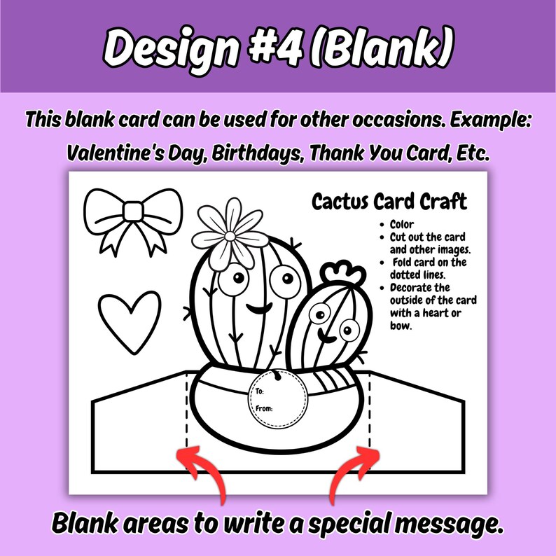 Mother's Day Folding Card Printable Coloring Activity for Kids Mother's ...