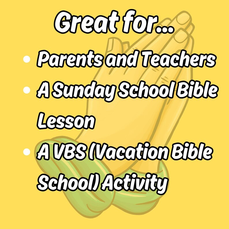 Prayer Bible Lesson Activity Sheet for Kids, When Should I Pray Sunday ...