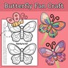 Church Fan Craft for Kids Sunday School Bible Lesson, Printable Color ...