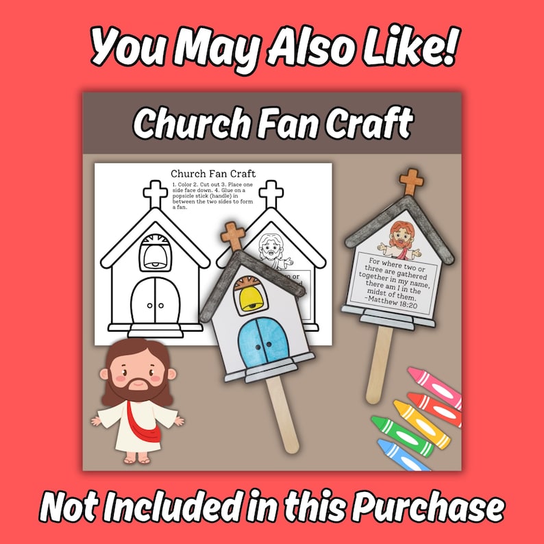 Holy Bible Fan Craft for Kids Sunday School Lesson, Word of God ...